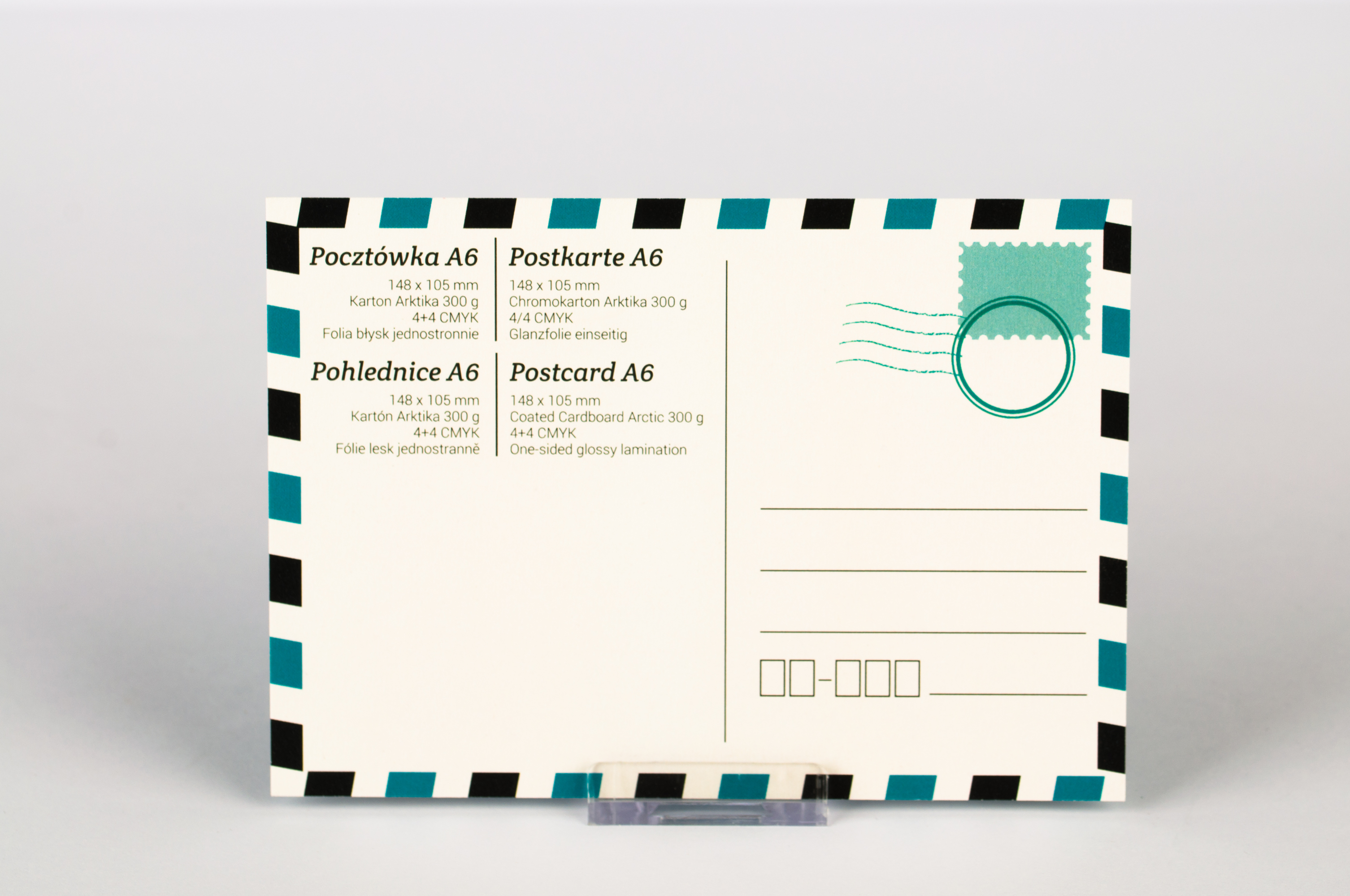 Kartka pocztowa wymiar A6 - Viperprint.pl