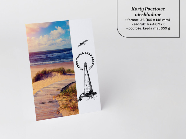 Kartka pocztowa wymiar A6 - Viperprint.pl