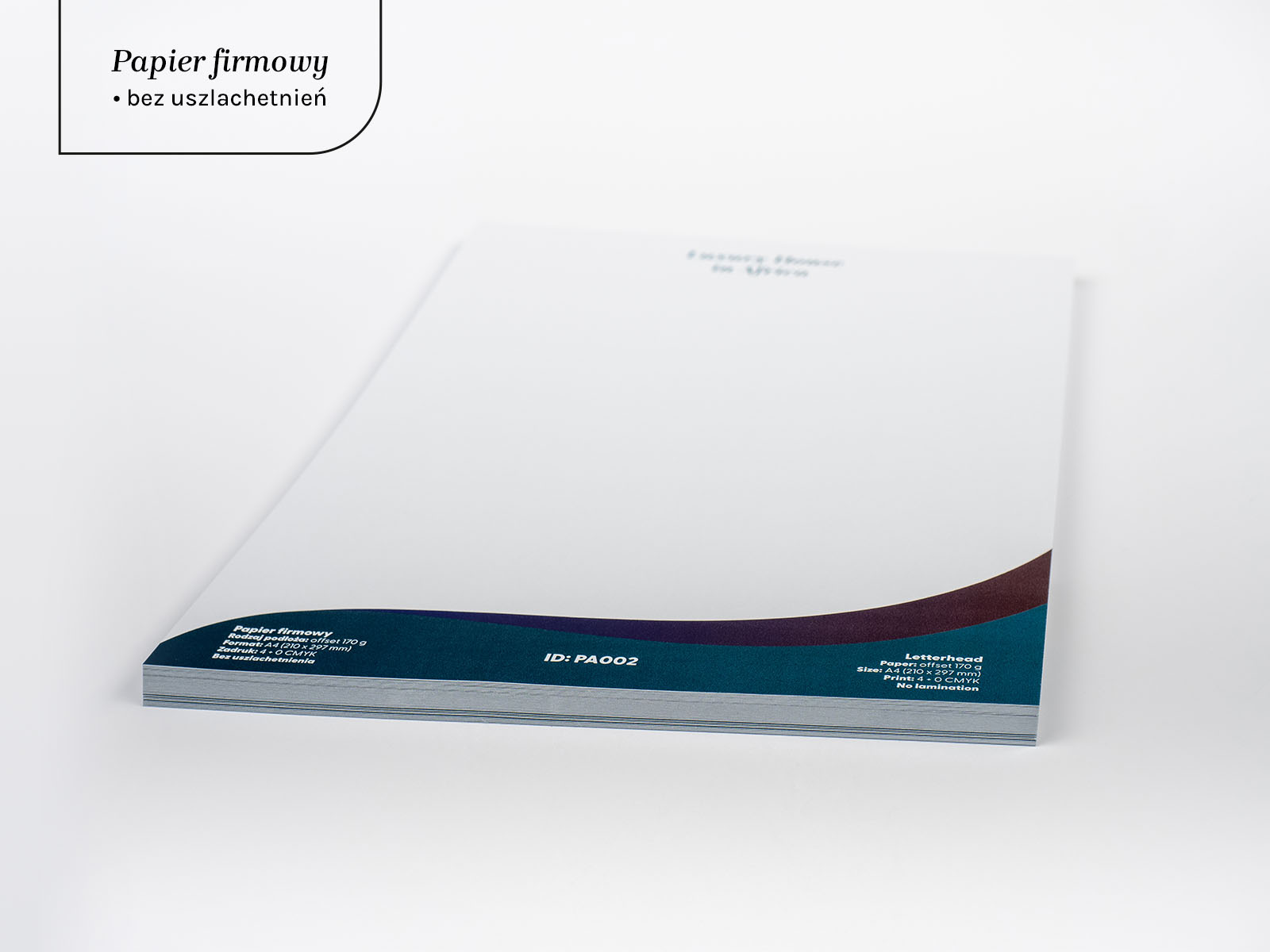 Papier firmowy druk papieru firmowego - ViperPrint.pl