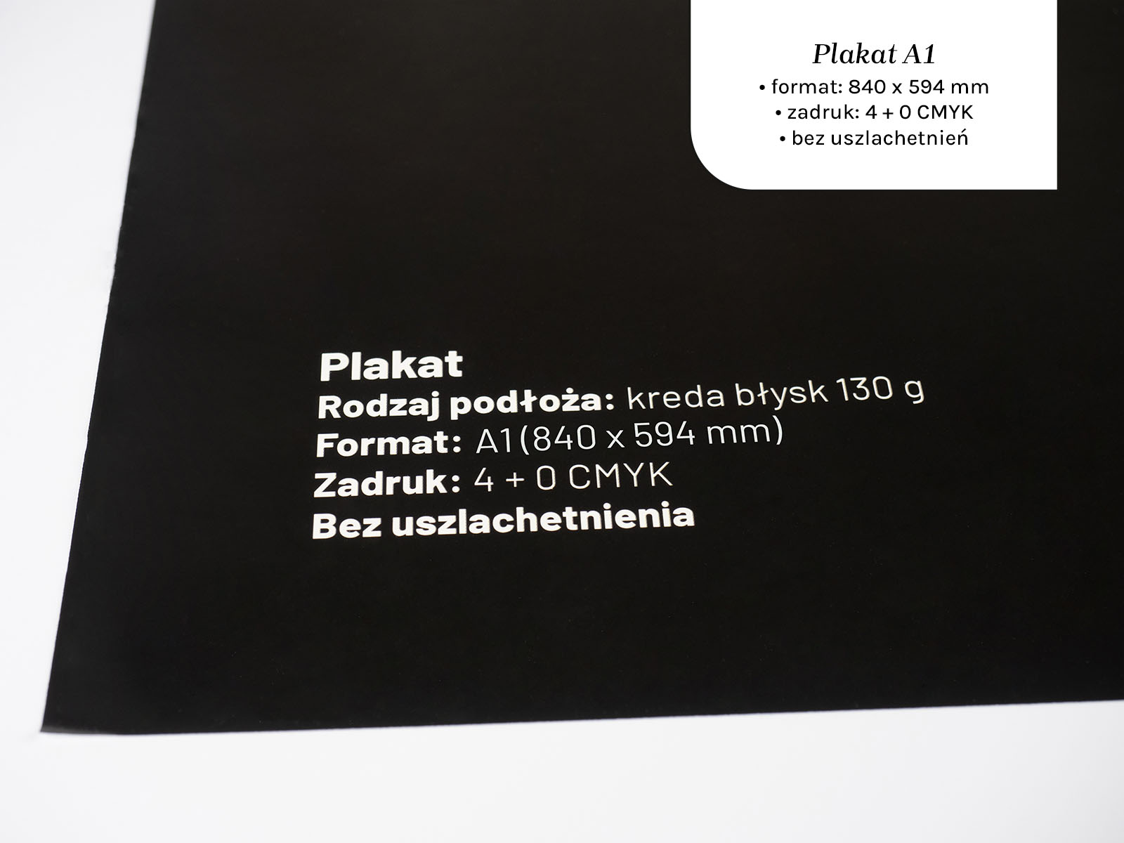 Plakaty A1. Druk plakatów. Plakat na ścianę. Poster reklamowy