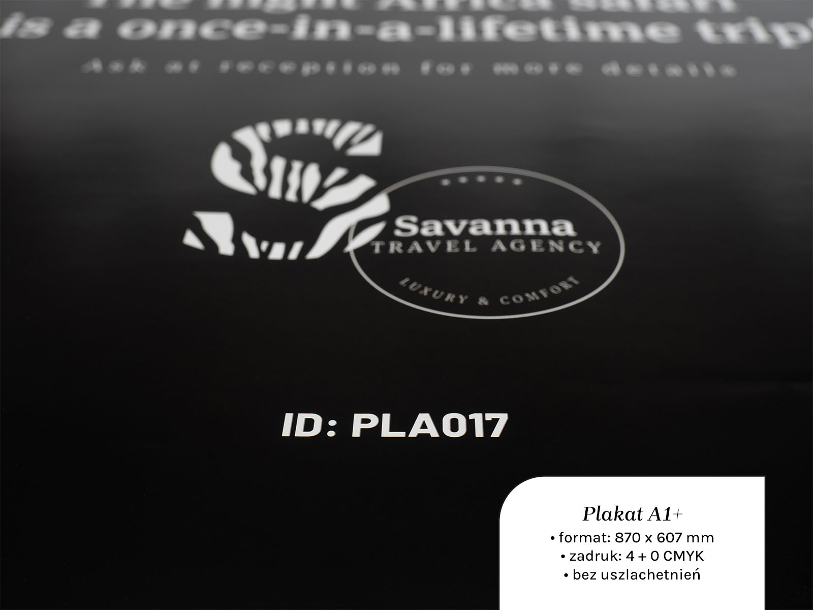 Plakaty A1. Druk plakatów. Plakat na ścianę. Poster reklamowy